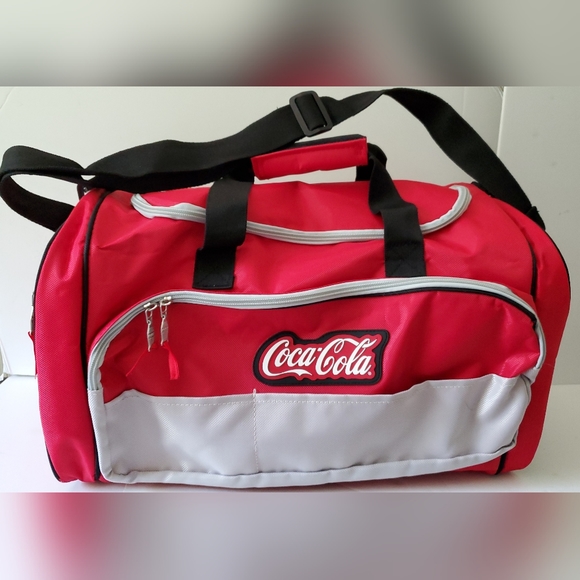 Coca Cola | Other | Cocacola Coke Duffle Bag Carryon Gym Tote Bag ...